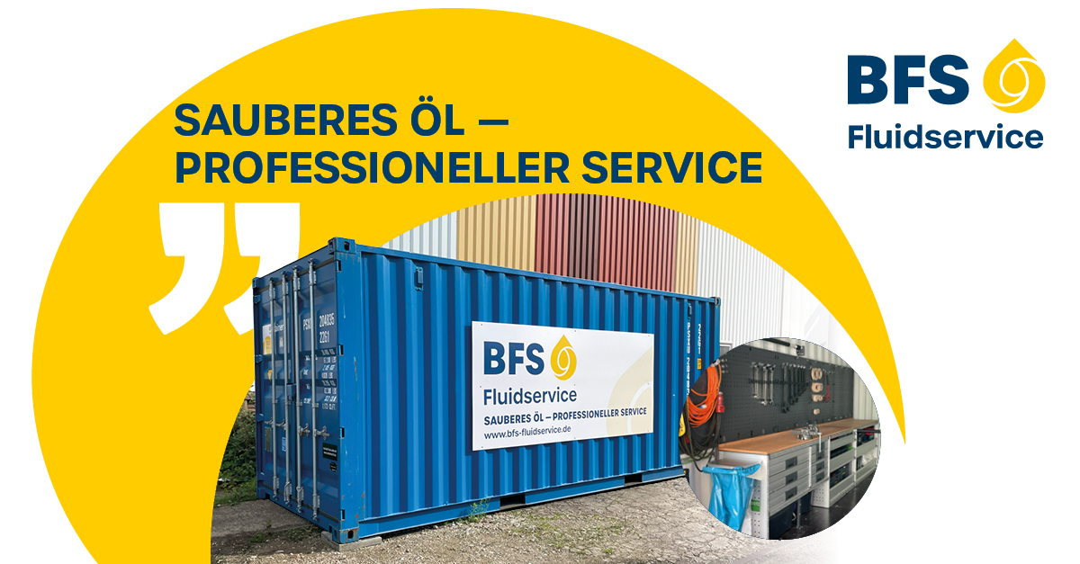 Unser neuer Container ist da! | BFS GmbH